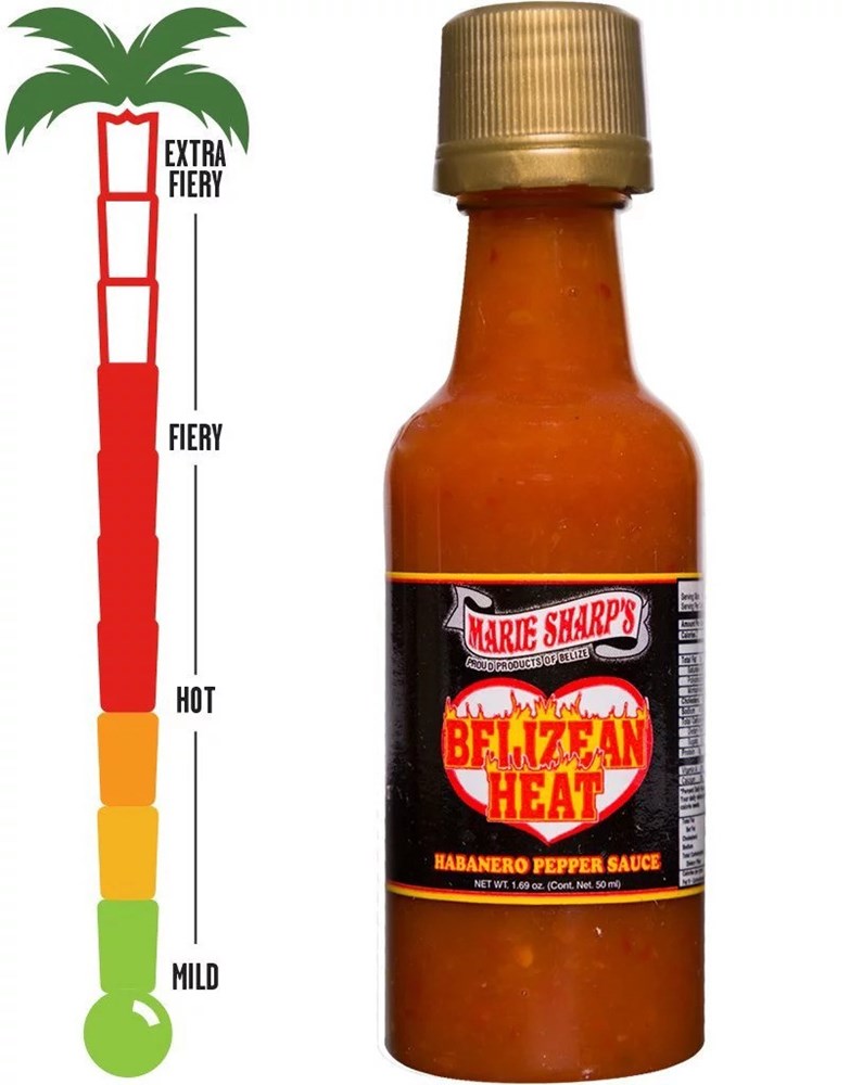 Marie Sharps Belizean Heat Habanero Pepper Sauce 1.69oz/50ml – US2U Johnsonville
