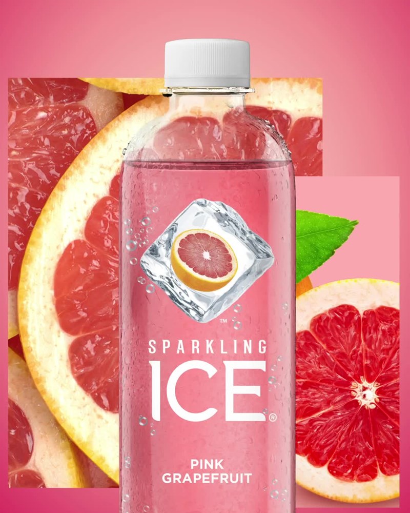 Sparkling Ice Pink Grapefruit 17floz/502.8ml – US2U Johnsonville