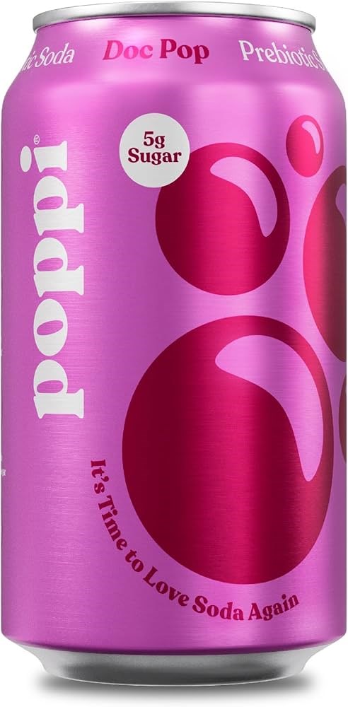 Poppi Prebiotic Soda Doc Pop 12floz/355ml – US2U Johnsonville