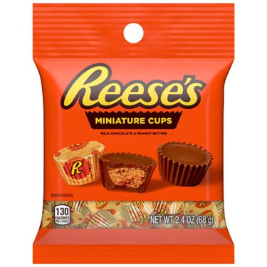 Reeses Peanut Butter Mini Cups 2.4oz/68g – US2U Johnsonville
