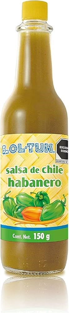 Lol Tun Salsa de Chile Habanero Verde 150ml – US2U Johnsonville