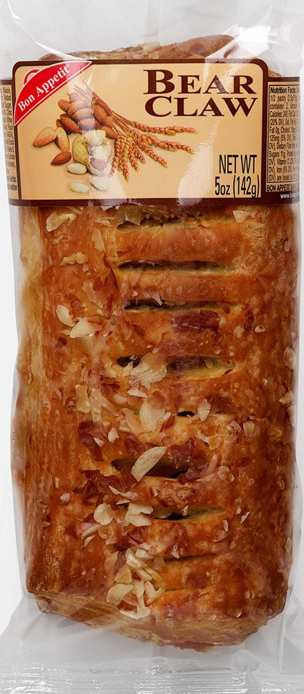 Bon Appetit Bear Claw Pastry 5oz/142g – US2U Johnsonville