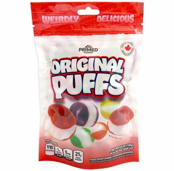 Primed Warrior Puffs Original 3.5oz/100g – US2U Johnsonville