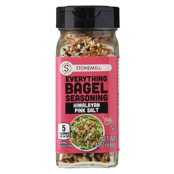Stonemill Everything Bagel Seasoning Himalayan Pink Salt 2.4oz/68g ...