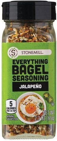 Stonemill Everything Bagel Seasoning Jalapeno 2.3oz/65g – US2U Johnsonville