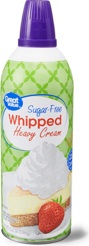 Great Value Whipped Heavy Cream Sugar Free can – US2U Johnsonville