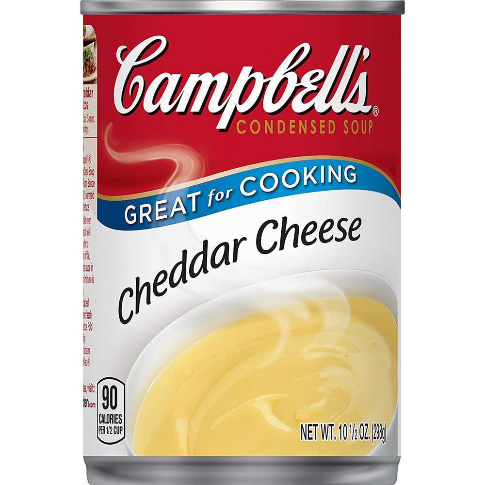Campbells Condensed Cheddar Cheese Soup 10.5oz/298g – US2U Johnsonville