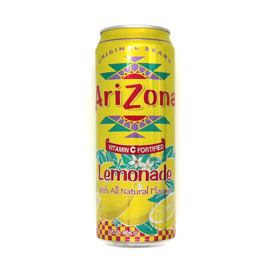 Arizona Lemonade can 23floz/680ml – US2U Johnsonville