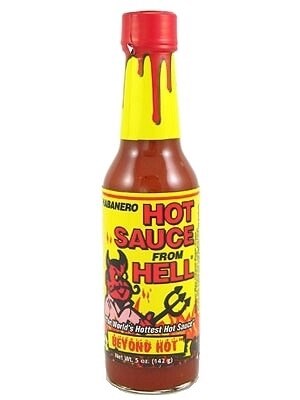 Hot Sauce From Hell 5floz/148ml – US2U Johnsonville