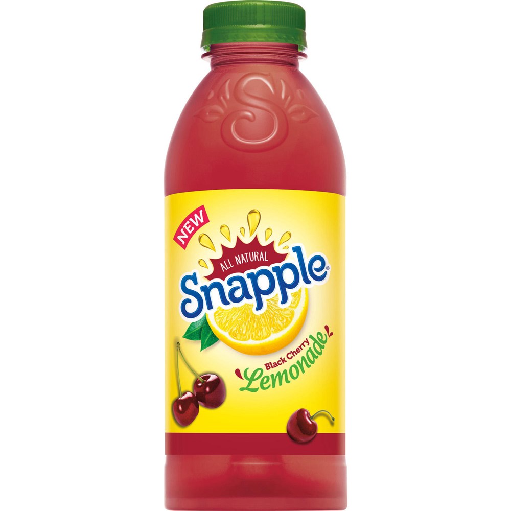 Snapple 7191 Lemonade Black Cherry 20floz/591ml – US2U Johnsonville