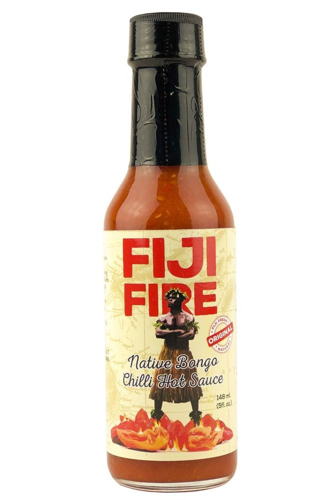 Fiji Fire Native Bongo Chilli Hot Sauce 5floz/148ml – US2U Johnsonville