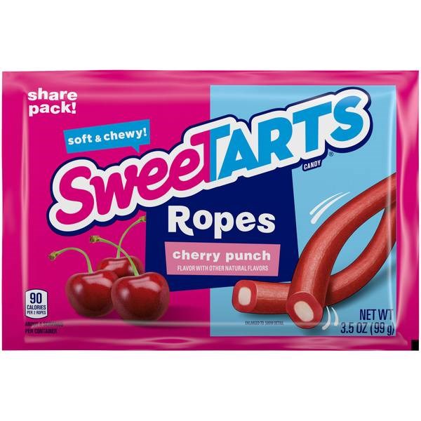 Sweetarts Ropes Cherry Punch 3.5oz/99g – US2U Johnsonville